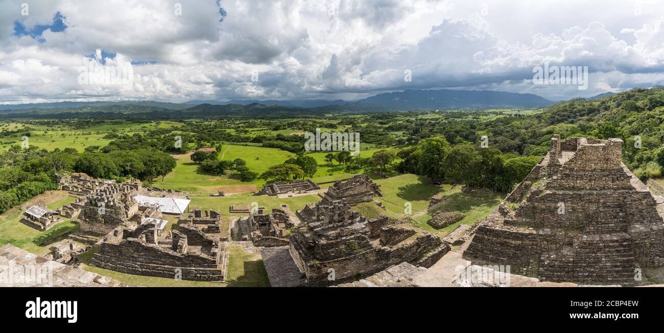 The Acropolis of Tonina is built on seven terraces above the Main Plaza ...
