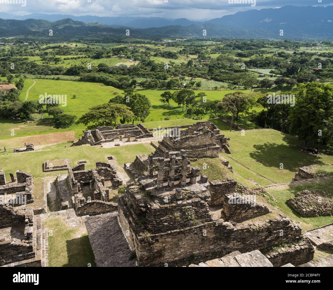 The Acropolis of Tonina is built on seven terraces above the Main Plaza ...