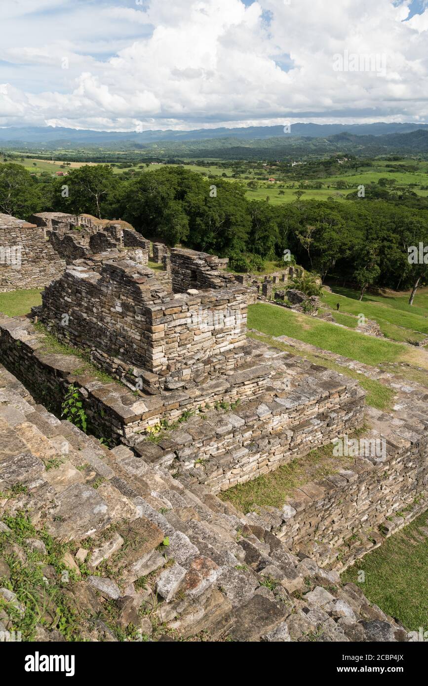 The Acropolis of Tonina is built on seven terraces above the Main Plaza ...