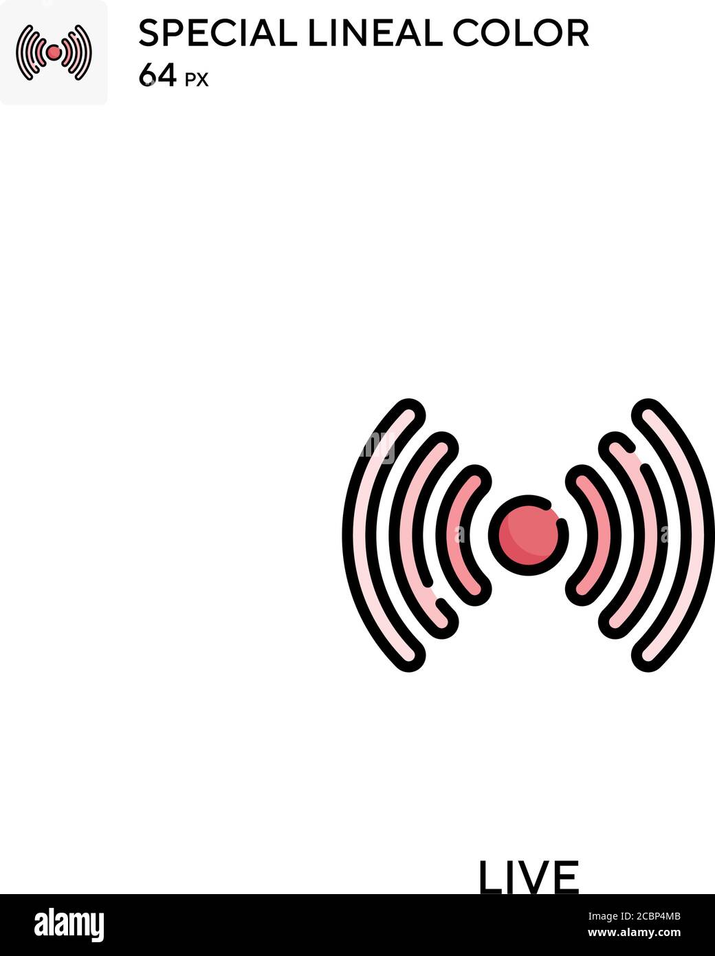 Live Special lineal color vector icon. Live icons for your business ...