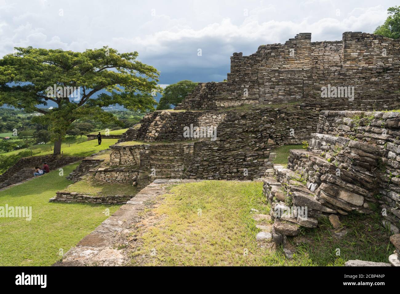 The Acropolis of Tonina is built on seven terraces above the Main Plaza ...