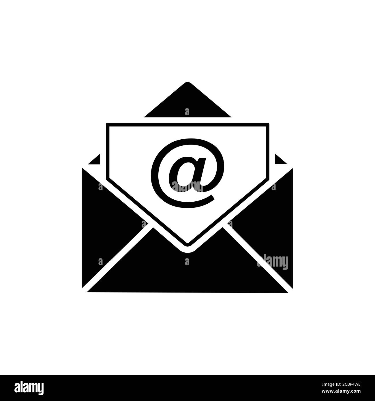 mail icon vector sign Stock Vector Image & Art - Alamy