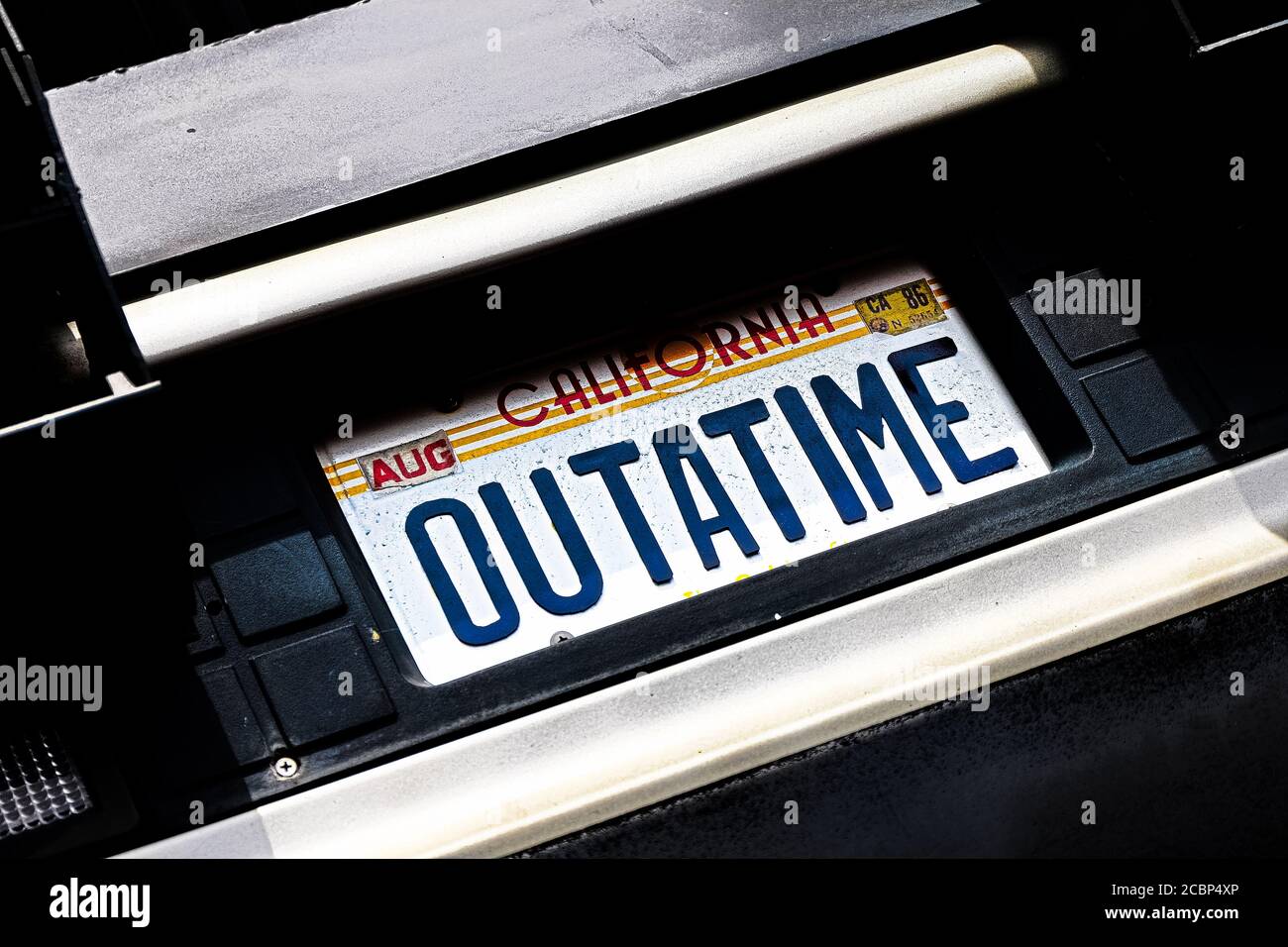 Osaka, Japan - Apr 23, 2016 : Photo of Close up of Delorean DMC-12 ...