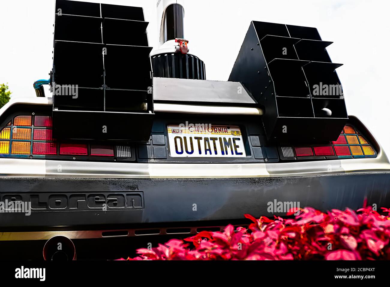 Osaka, Japan - Apr 23, 2016 : Photo of Close up of Delorean DMC-12 ...