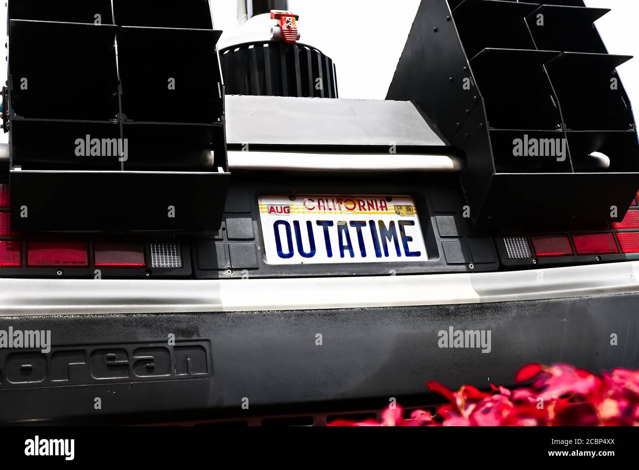 Delorean door hi-res stock photography and images - Alamy