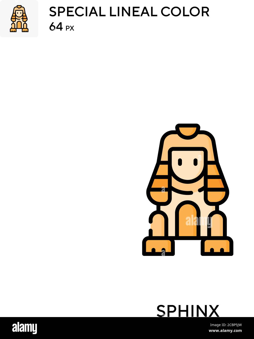 Sphinx Special lineal color vector icon. Sphinx icons for your business project Stock Vector ...