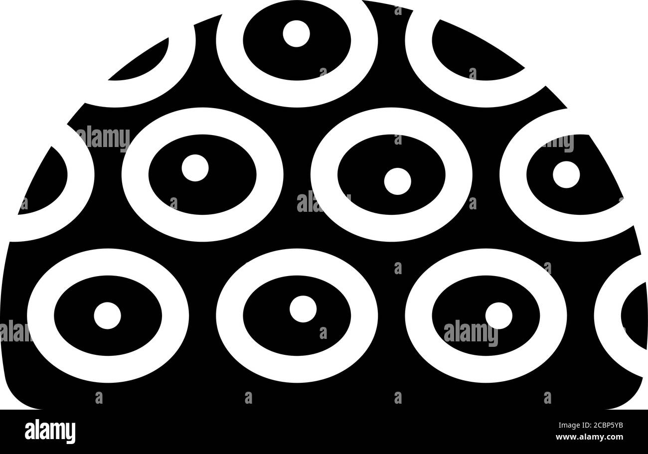 marine reef glyph icon vector illustration isolated Stock Vector Image ...