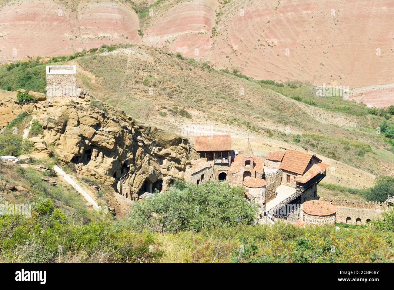 Kakheti, Georgia - David Gareja monastery complex. a famous historic ...
