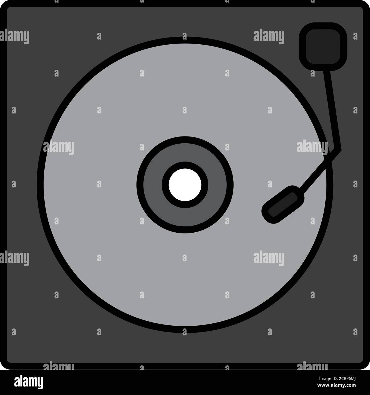 Isolated CD player icon Stock Vector Image & Art - Alamy