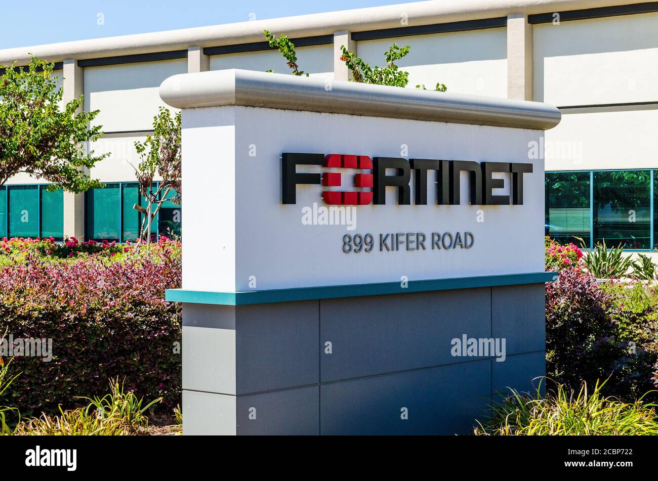 Fortinet offices in Sunnyvale California USA Stock Photo - Alamy