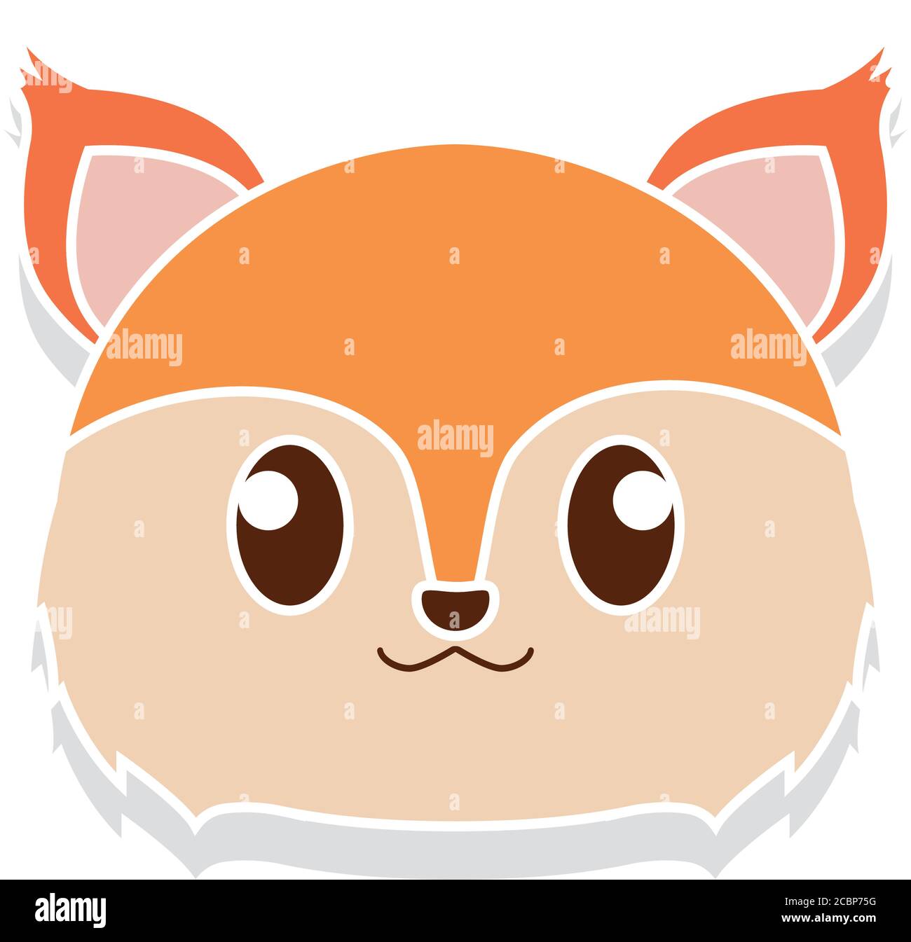 Cartoon Fox Face High Resolution Stock Photography and Images - Alamy