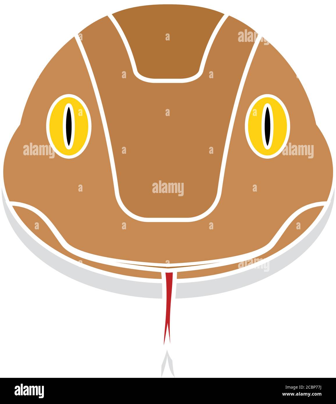 Snake head cartoon Stock Vector Image & Art - Alamy