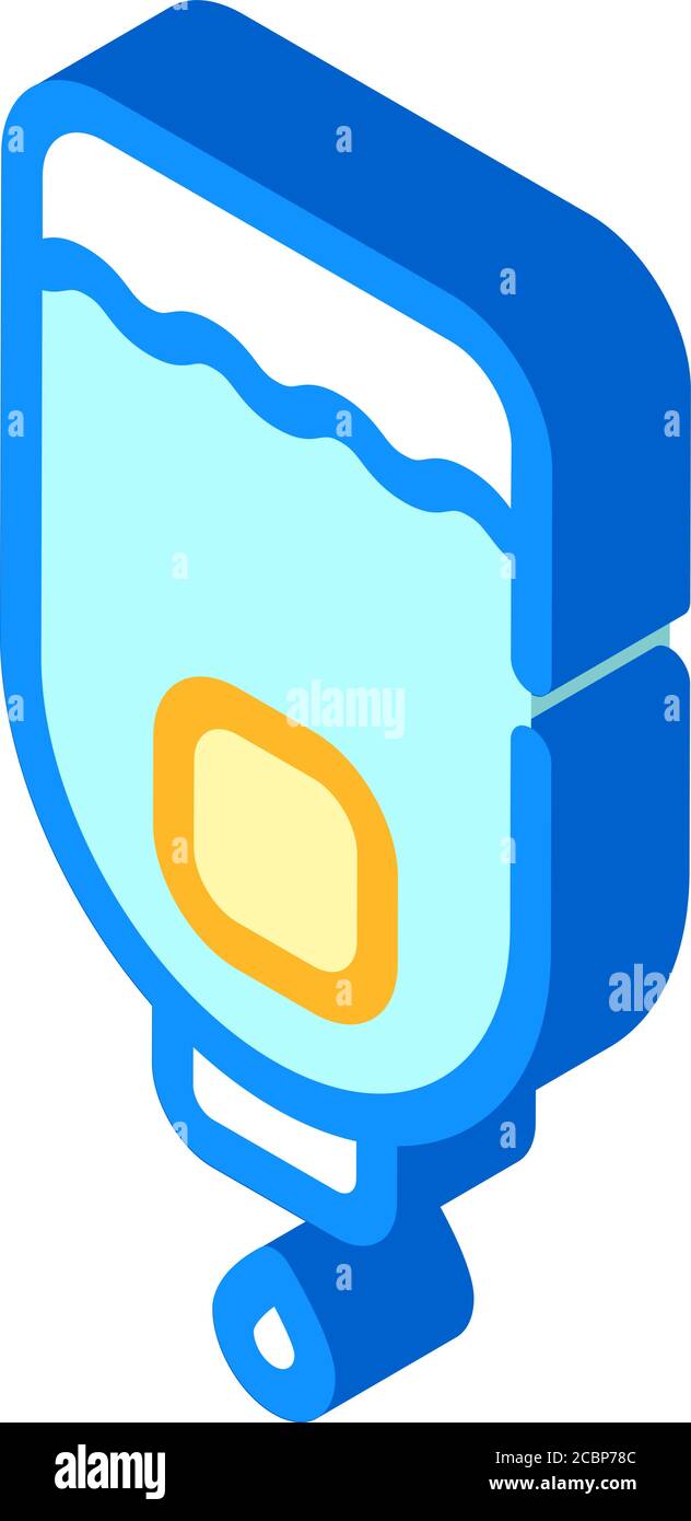sanitation liquid soap bottle isometric icon vector illustration Stock ...