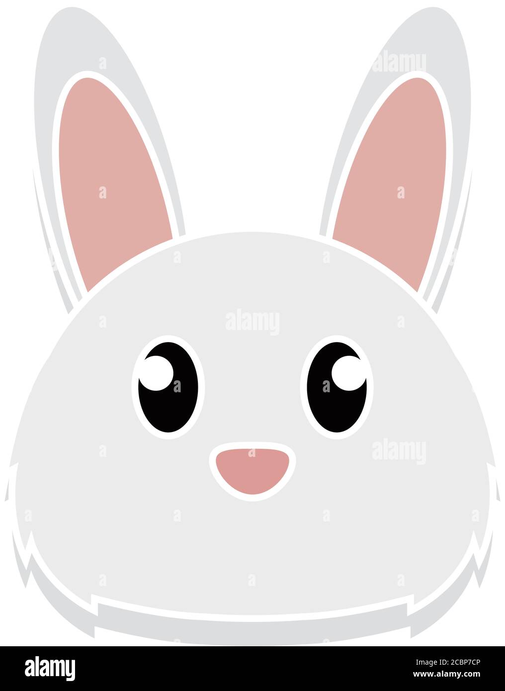 Bunny head cartoon Stock Vector Image & Art - Alamy