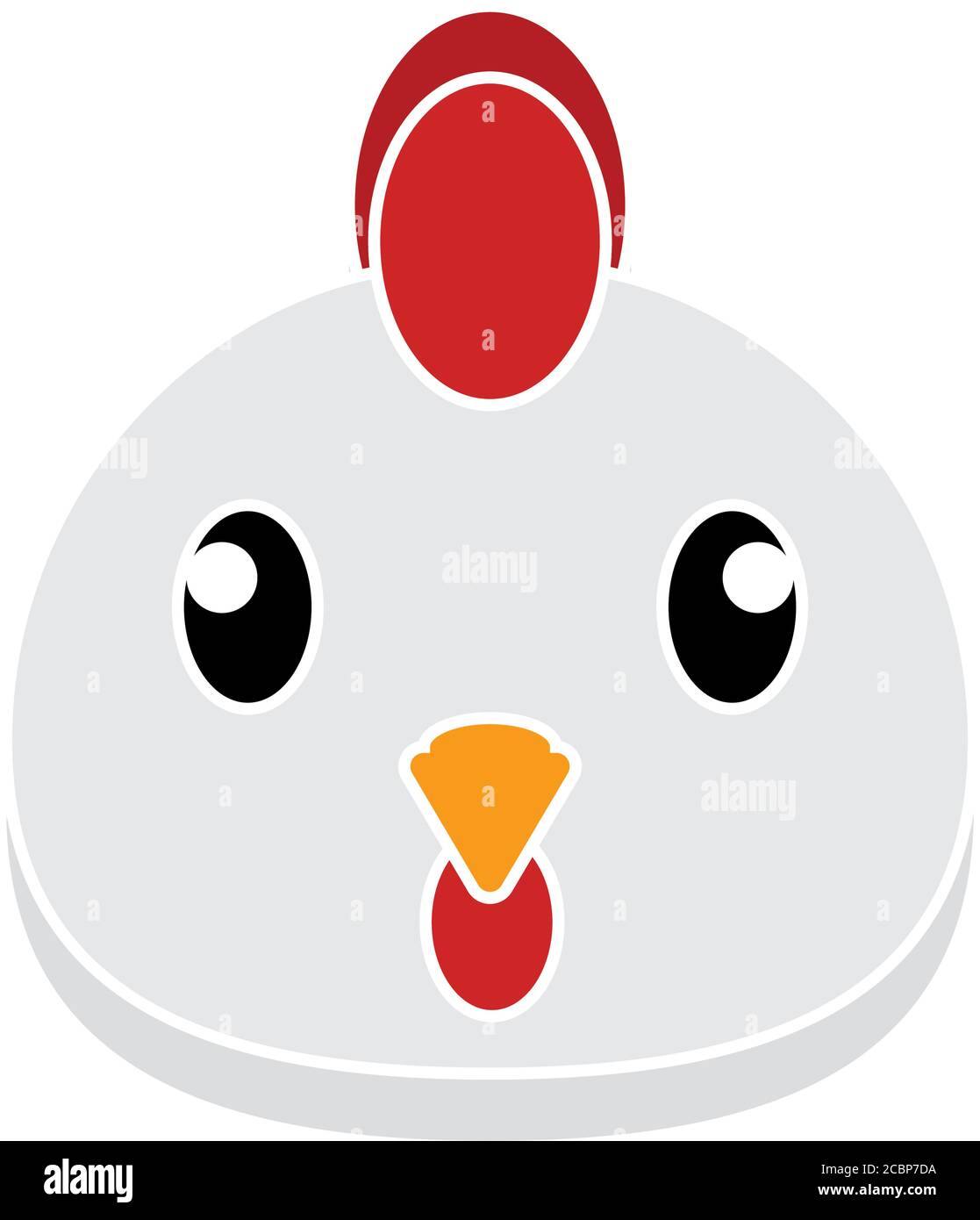 Hen head cartoon Stock Vector Image & Art - Alamy
