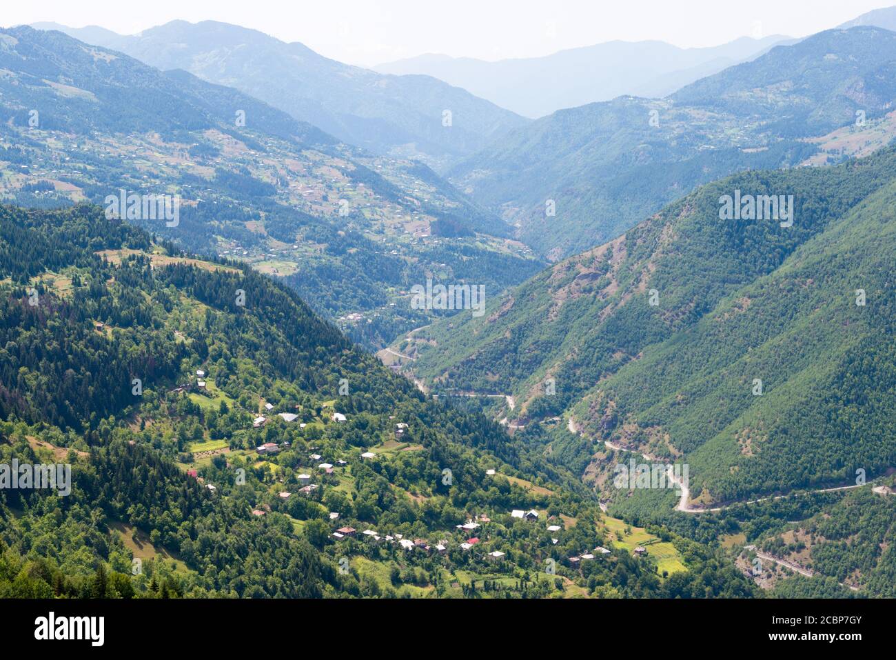 Khulo, Georgia - Beautiful mountains of Khulo town. a famous landscape ...
