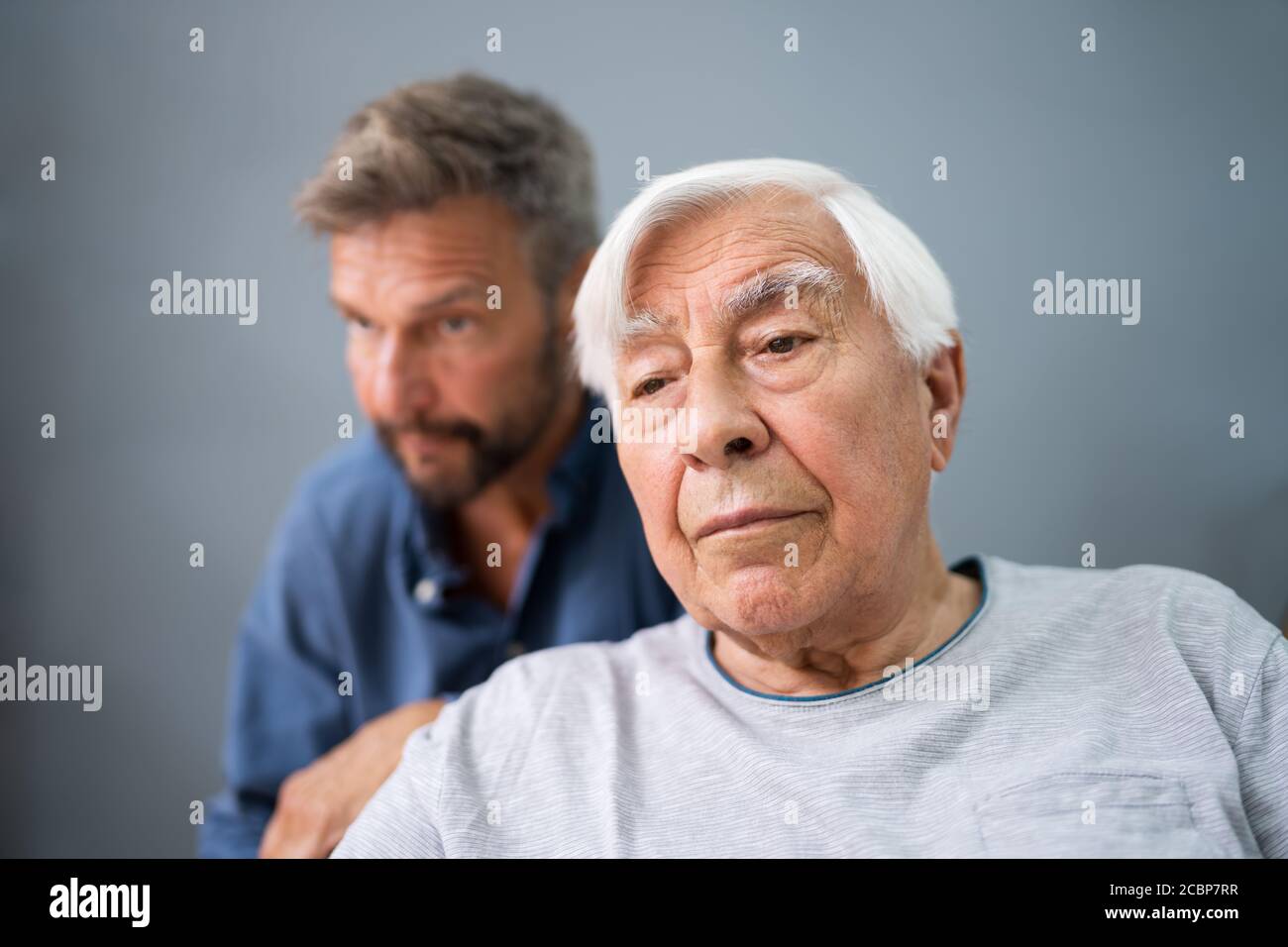 Senior people support hi-res stock photography and images - Alamy