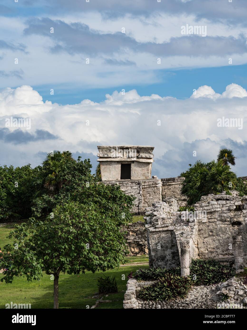 The Temple of the Diving God or Descending God in the ruins of the ...