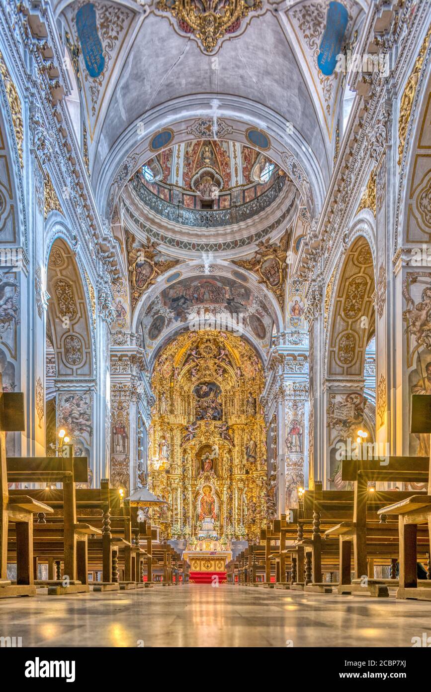 Baroque nave high altar hi-res stock photography and images - Alamy