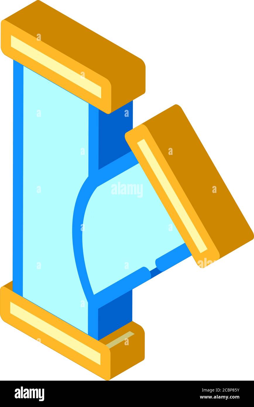 pipe repair isometric icon vector illustration isolated Stock Vector ...