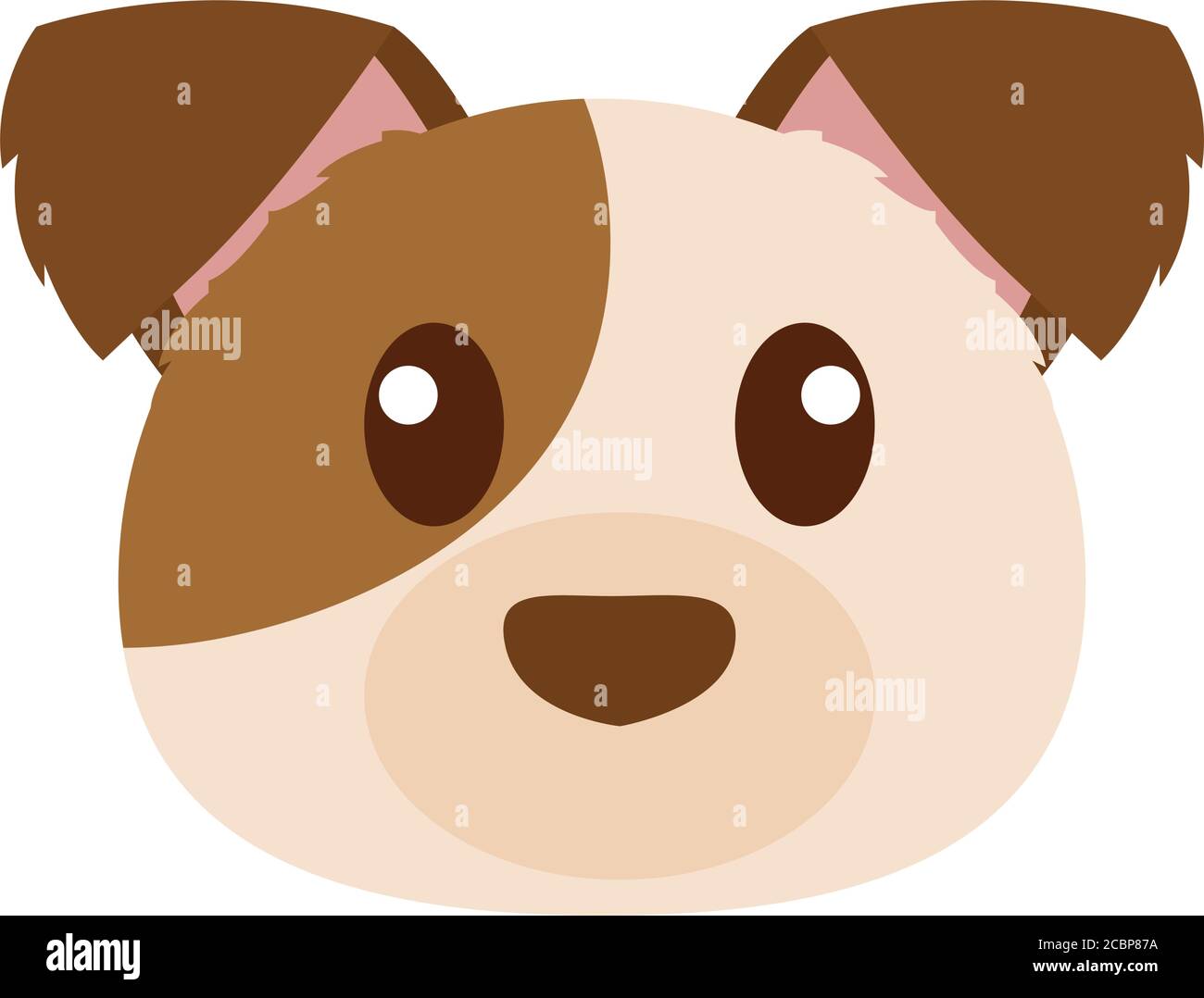 Dog head cartoon Stock Vector Image & Art - Alamy