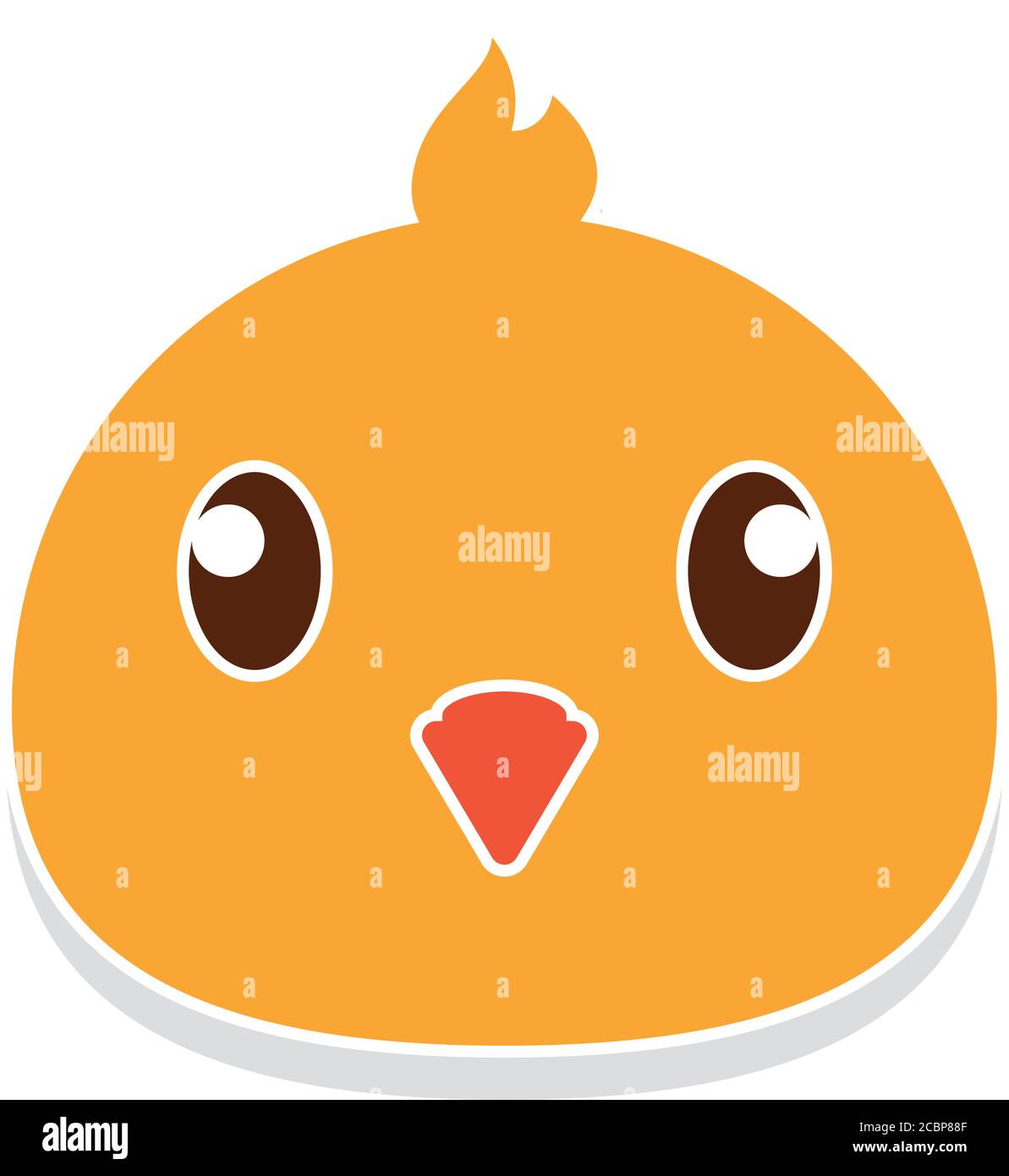 Chicken head cartoon Stock Vector Image & Art - Alamy