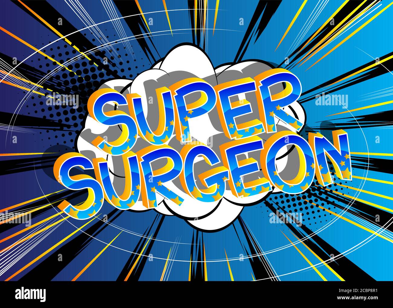 Super medicine comic book word Stock Vector Images - Alamy