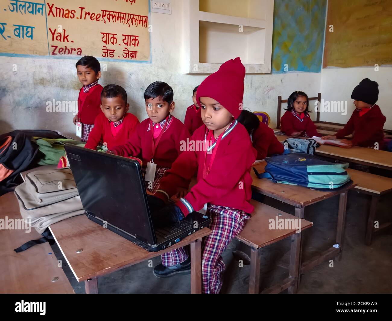 Computer government school india hi-res stock photography and images ...
