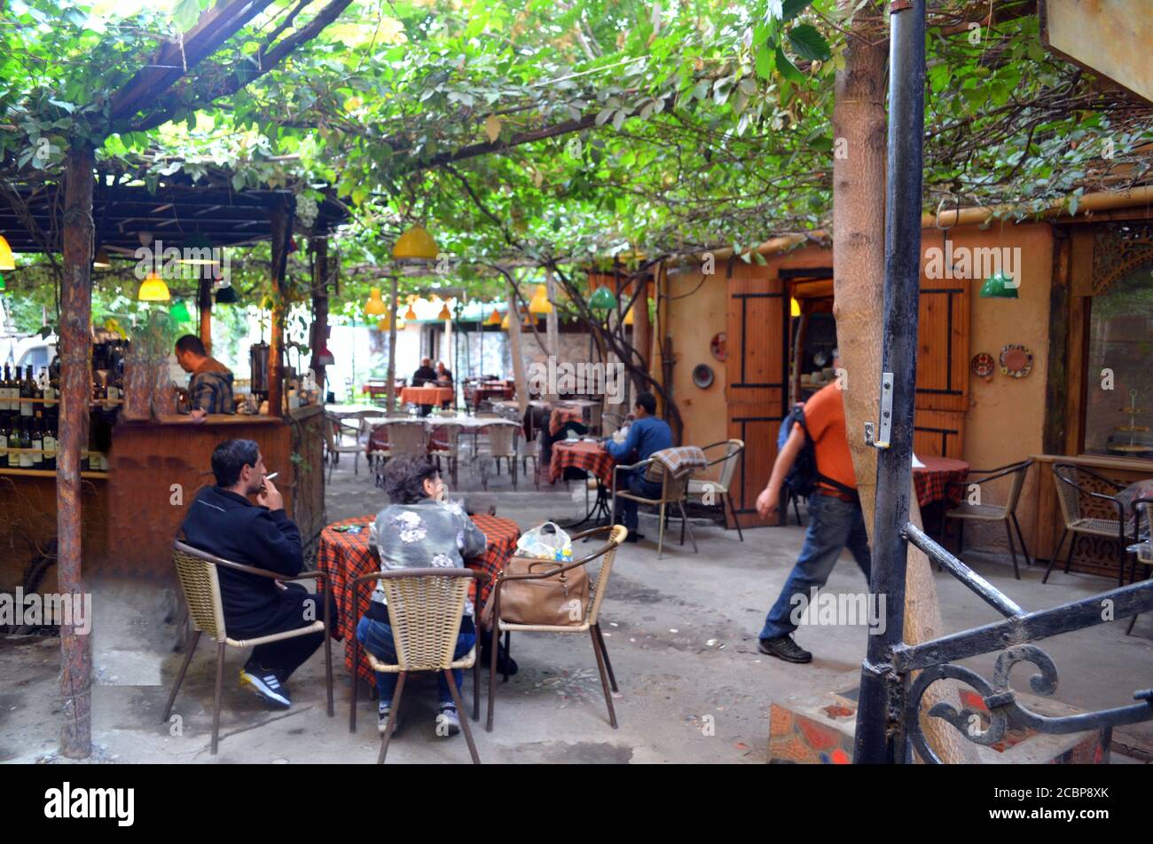 Yerevan Dalan Art Gallery & Cafe Stock Photo - Alamy
