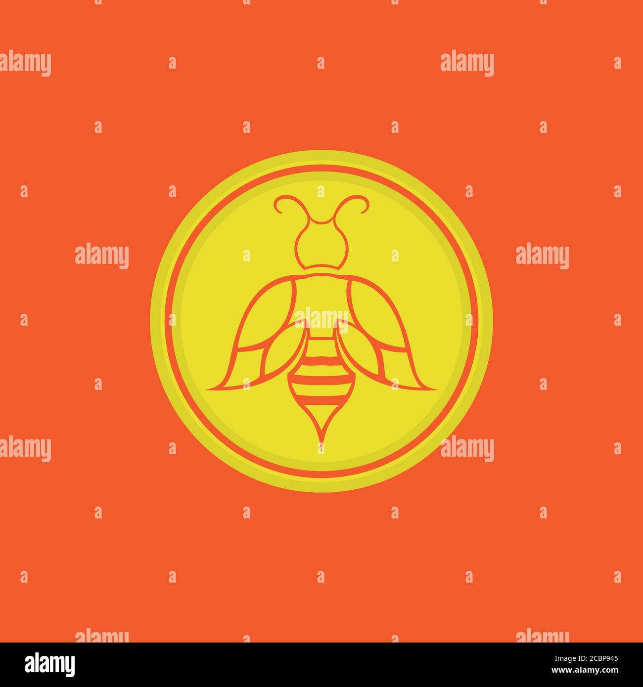 Nice bee Stock Vector Images - Alamy