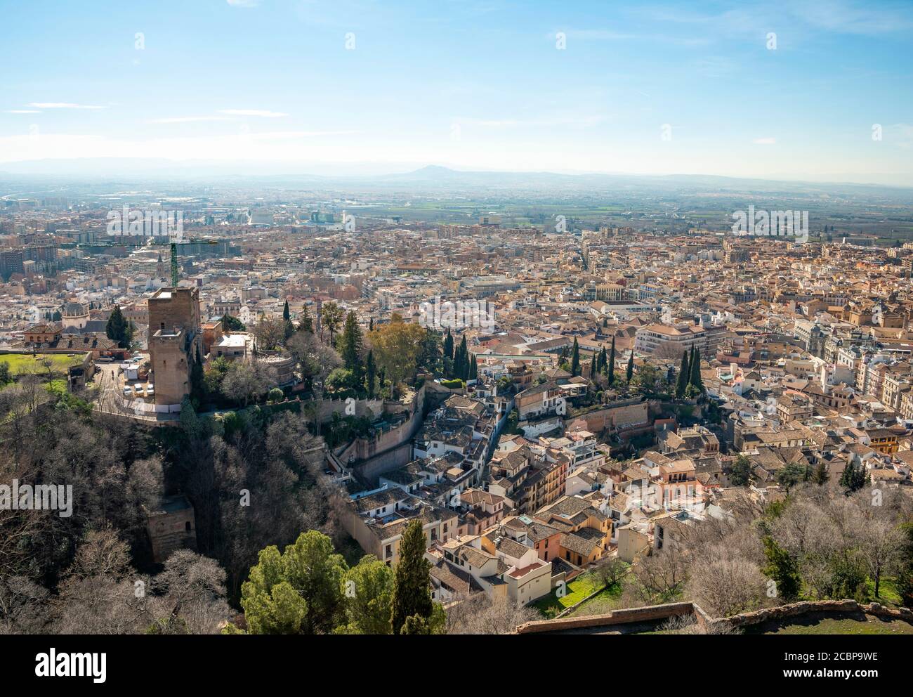 City view of granada hi-res stock photography and images - Alamy
