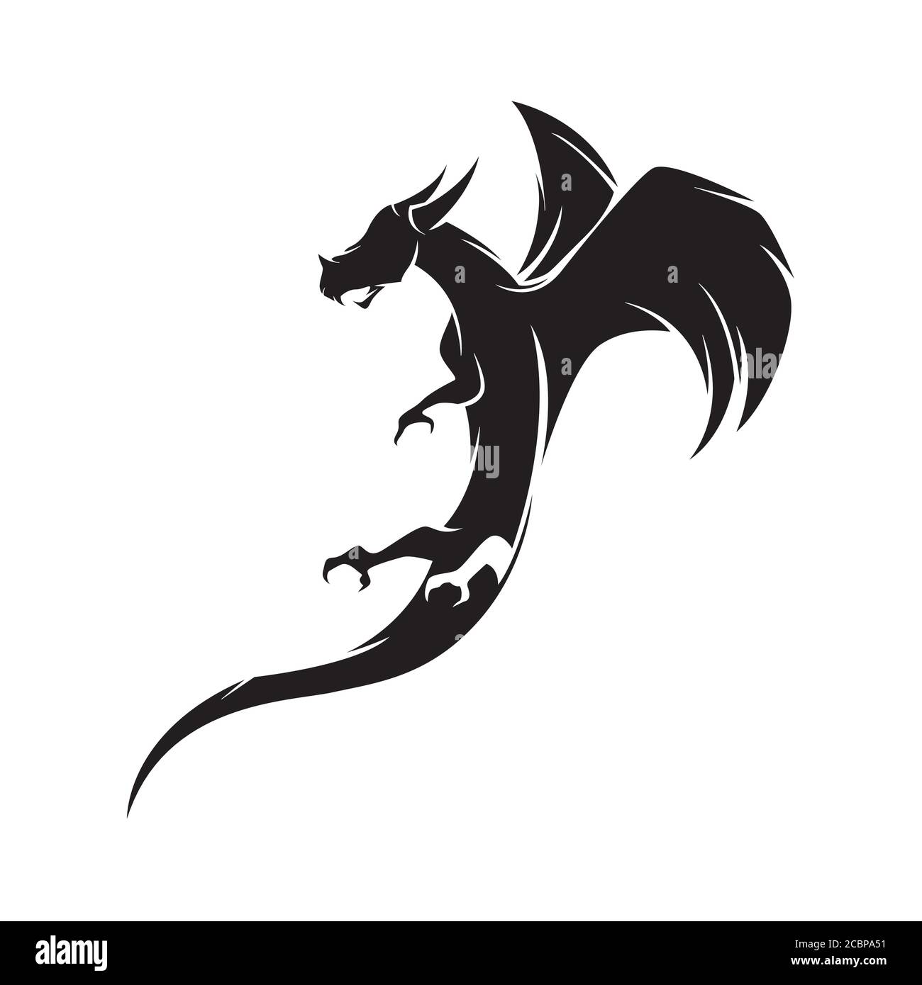 dragon fly logo Stock Vector Image & Art - Alamy