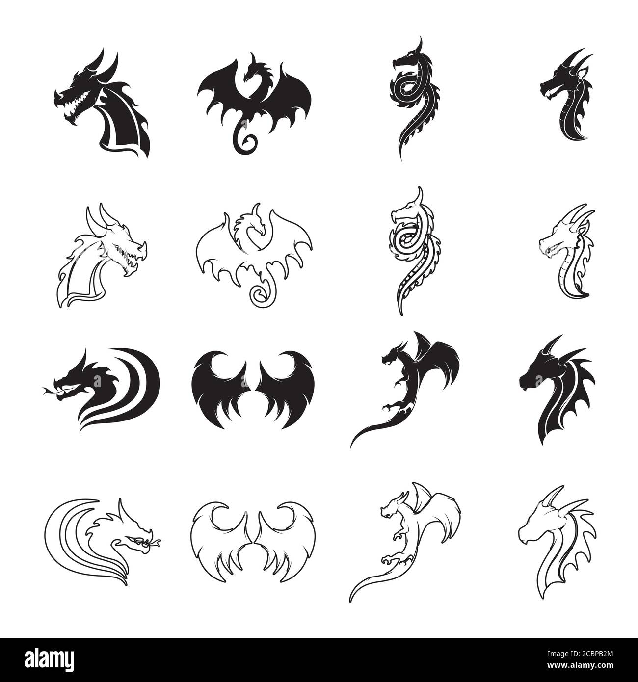 dragon fly logo Stock Vector Image & Art - Alamy