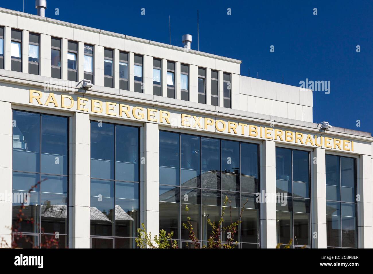 New building of the Radeberger Exportbrauerei, Radeberg, district of ...