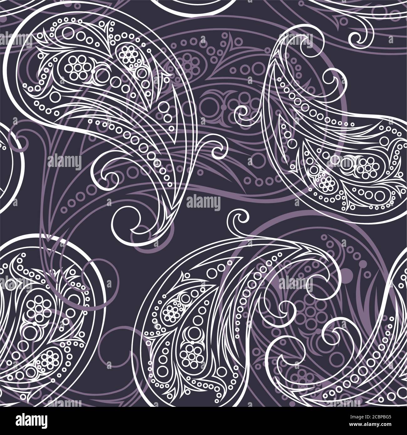 Paisley background vector vectors hi-res stock photography and images ...