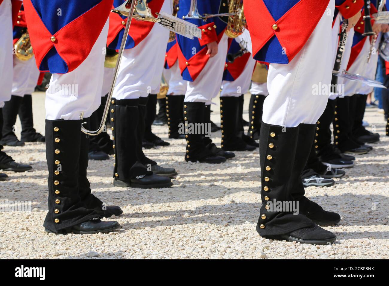Ulmer Binder Dance in the monastery yard in Wiblingen, chapel ...