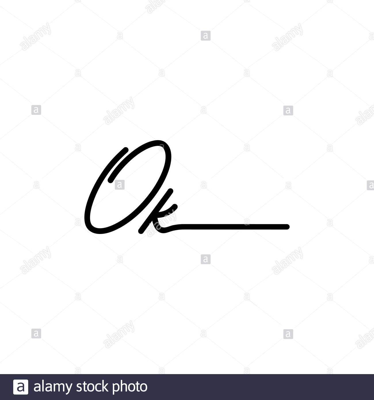 Ok Vector Vectors High Resolution Stock Photography and Images - Alamy