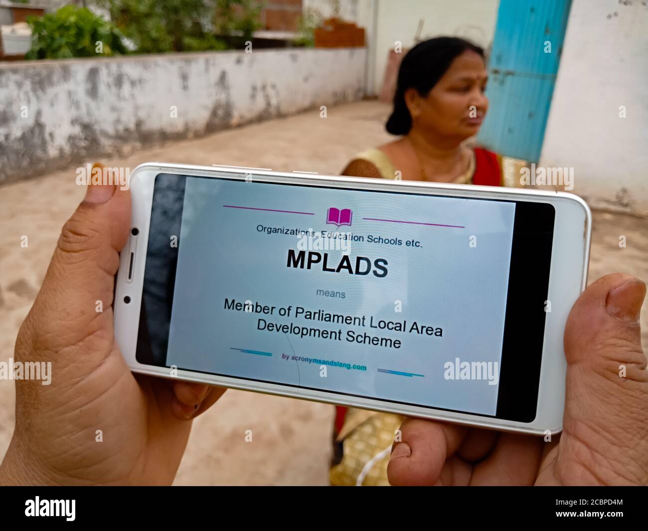DISTRICT KATNI, INDIA - MAY 28, 2020: member of parliament local area ...