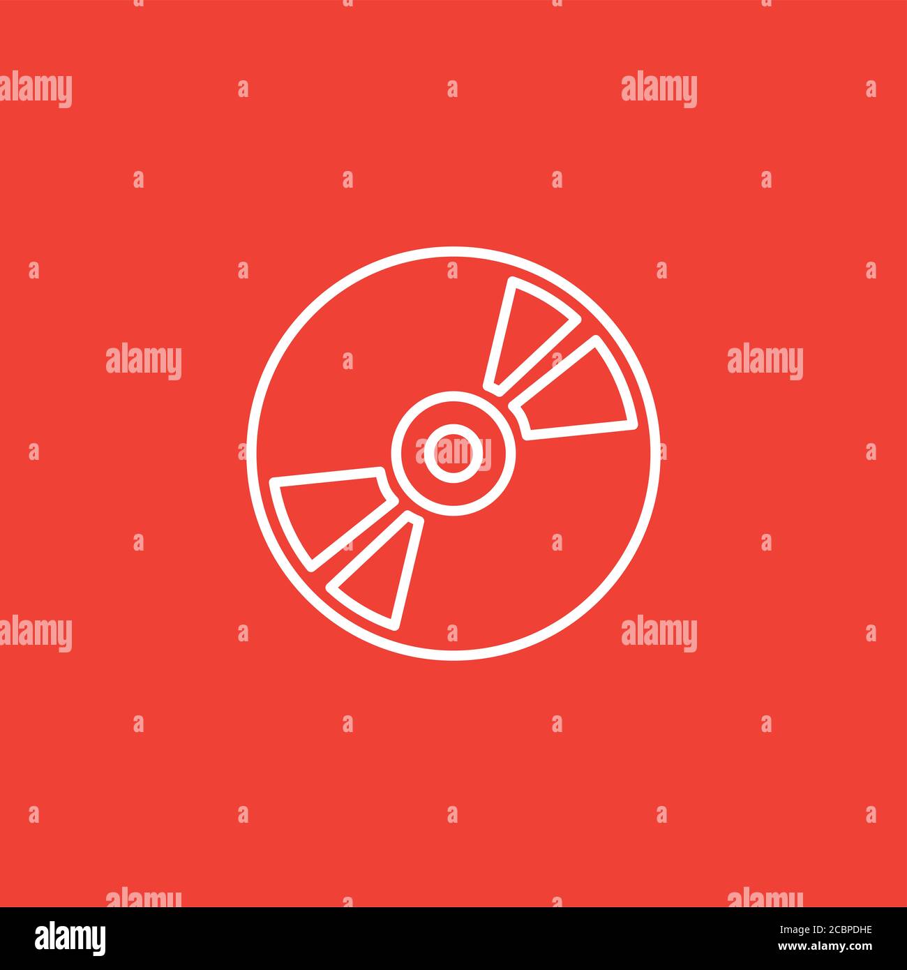Red cd dvd label hi-res stock photography and images - Alamy