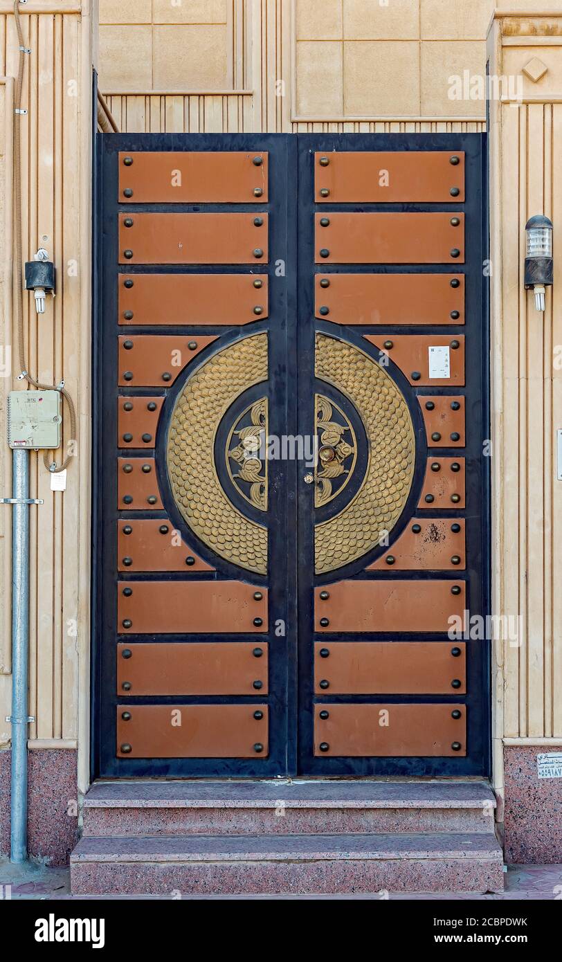 Saudi Arabian doors Stock Photo - Alamy