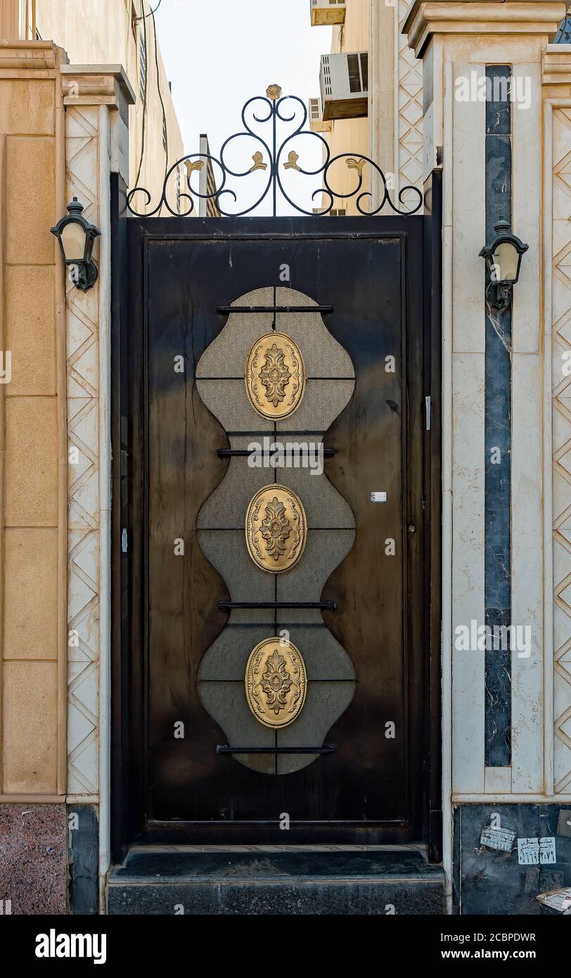 Saudi Arabian doors Stock Photo - Alamy