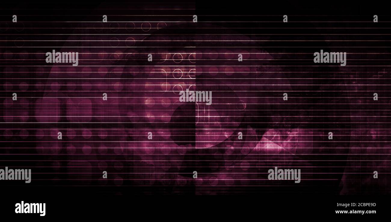 Science Abstract Presentation Background with Molecule Art Stock Photo ...