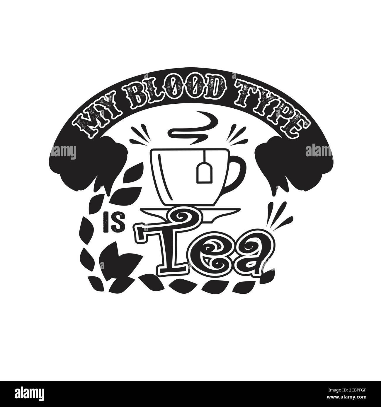 Blood type sticker Stock Vector Images - Alamy