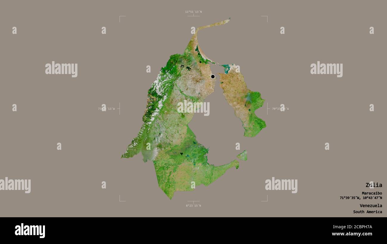 Zulia map hi-res stock photography and images - Alamy