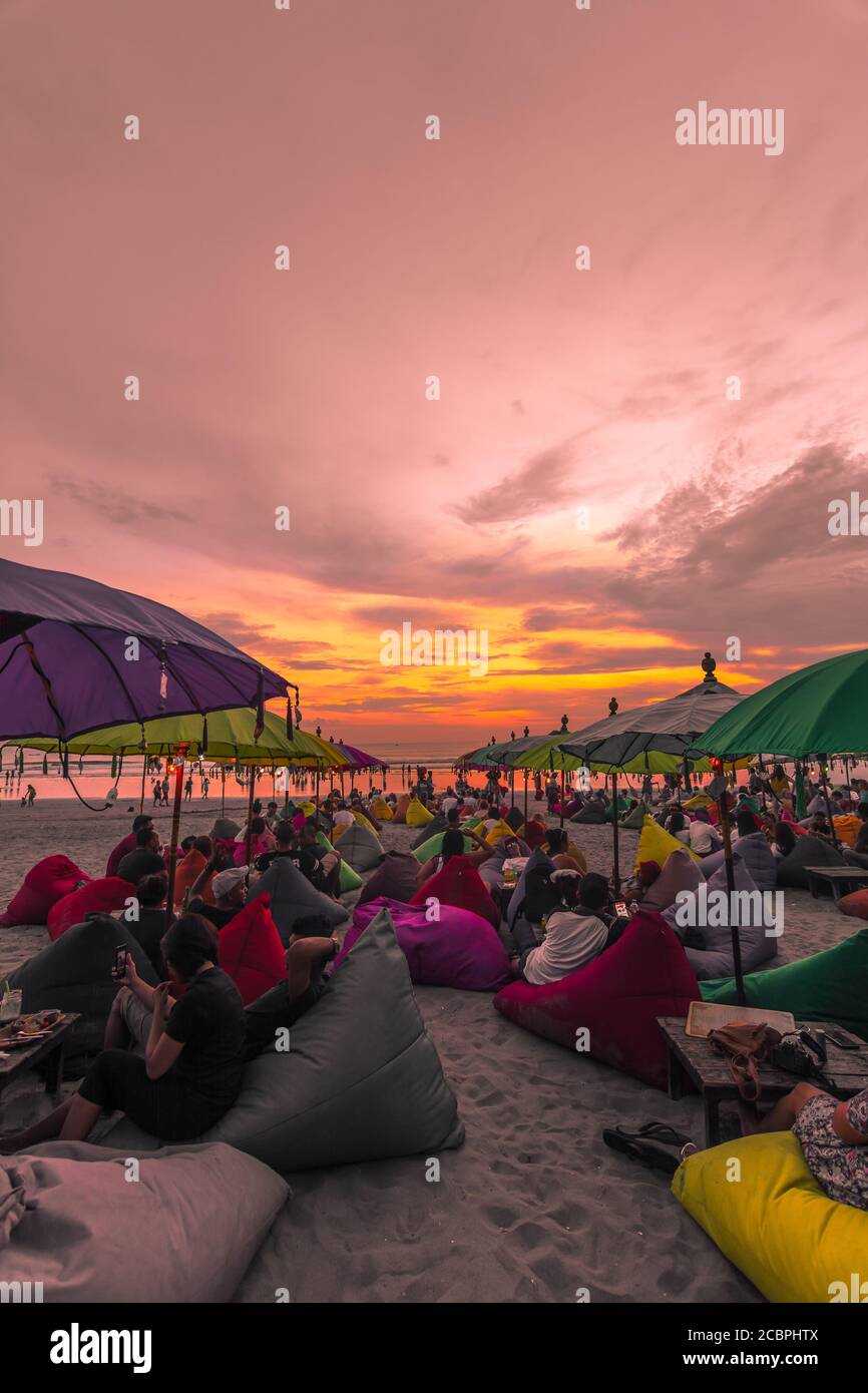 Bali beach party hi-res stock photography and images - Alamy