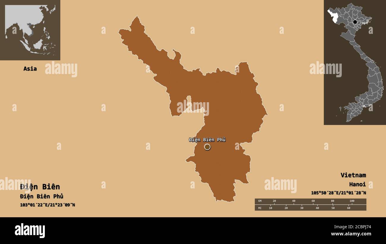 Dien bien phu map hi-res stock photography and images - Alamy