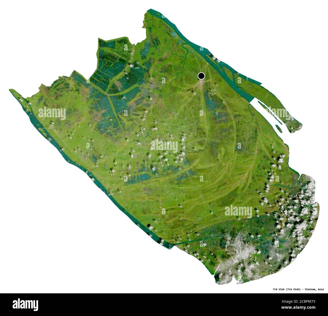 Vietnam map satellite geography hi-res stock photography and images - Alamy