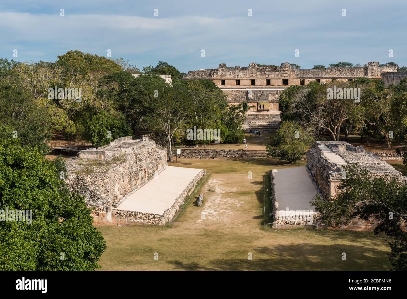 Ball court uxmal hi-res stock photography and images - Alamy