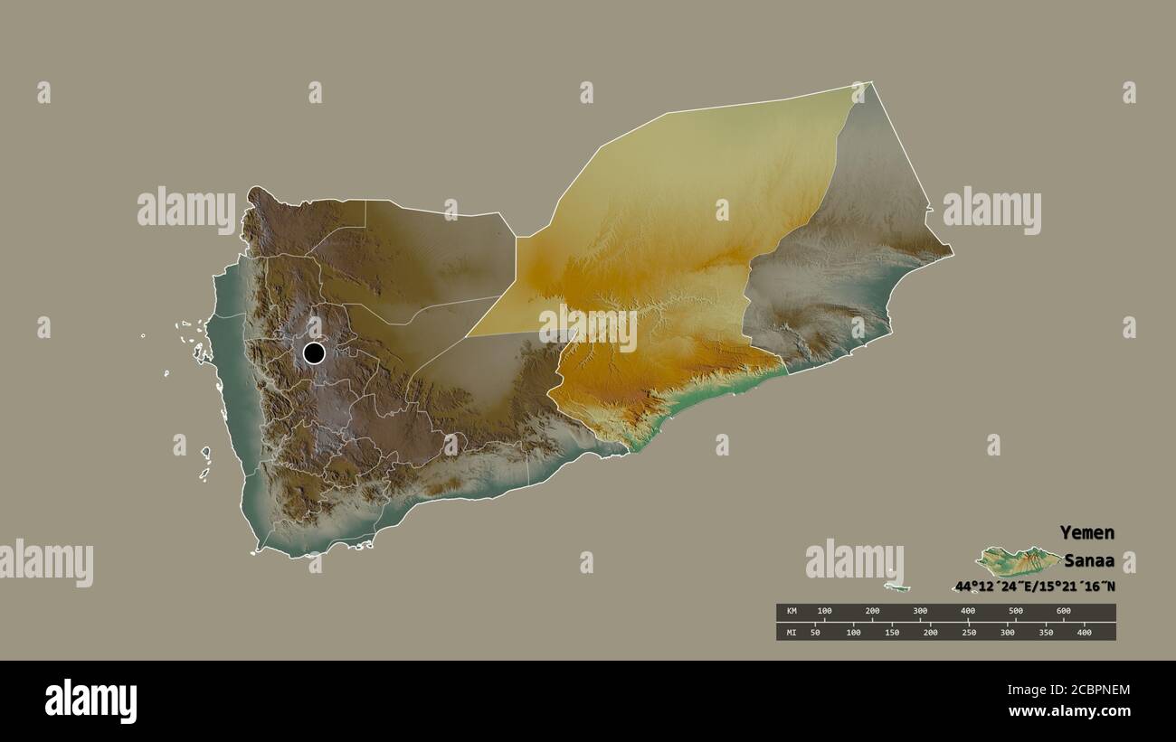 Map of hadramawt hi-res stock photography and images - Alamy