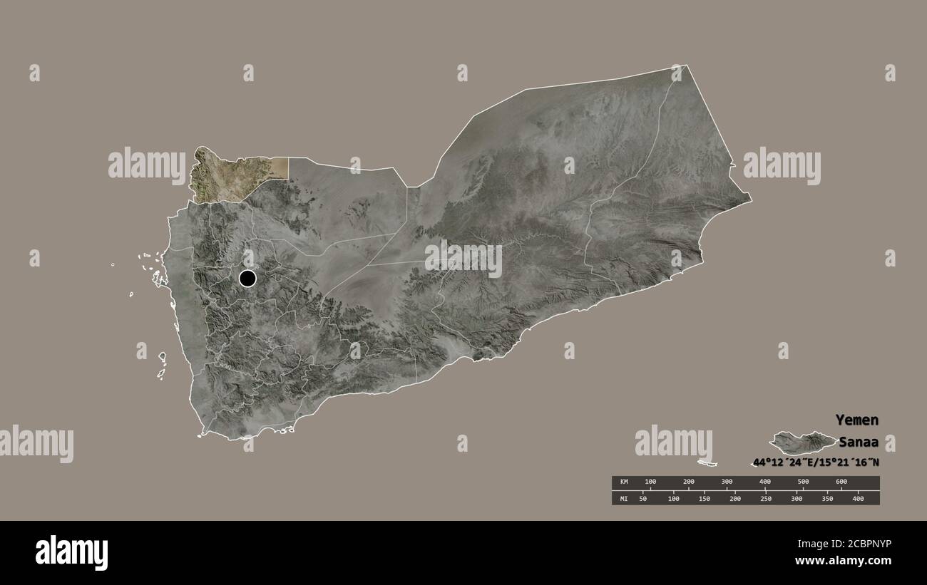 Map of sadah hi-res stock photography and images - Alamy